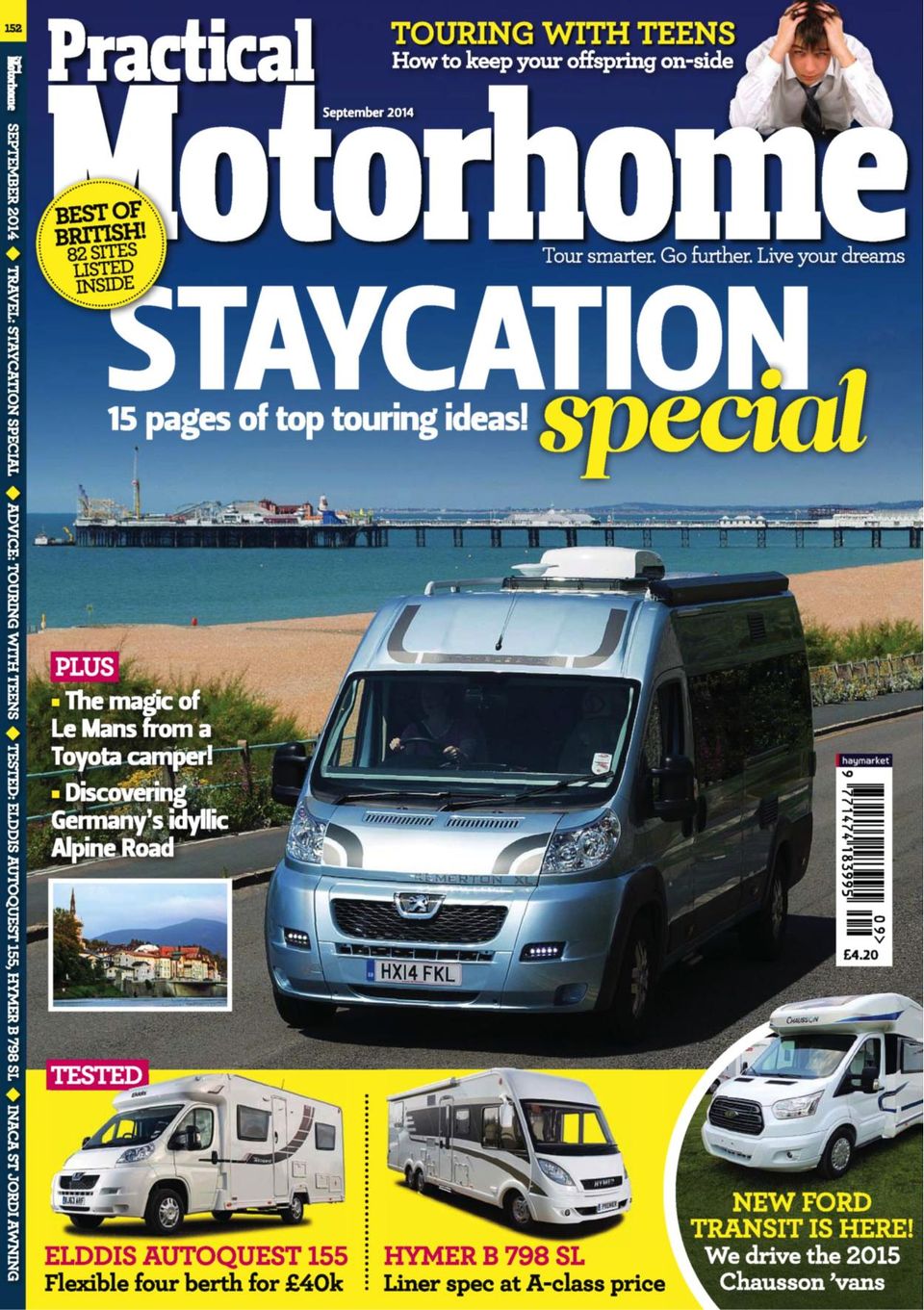 Practical Motorhome-September 2014 Magazine - Get your Digital Subscription