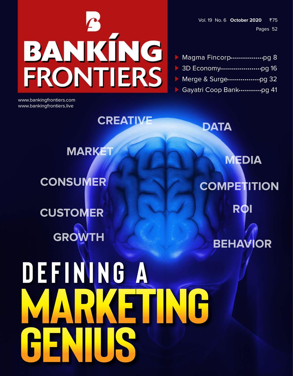 Get digital access to Banking Frontiers - October 2020 issue | Magzter.com