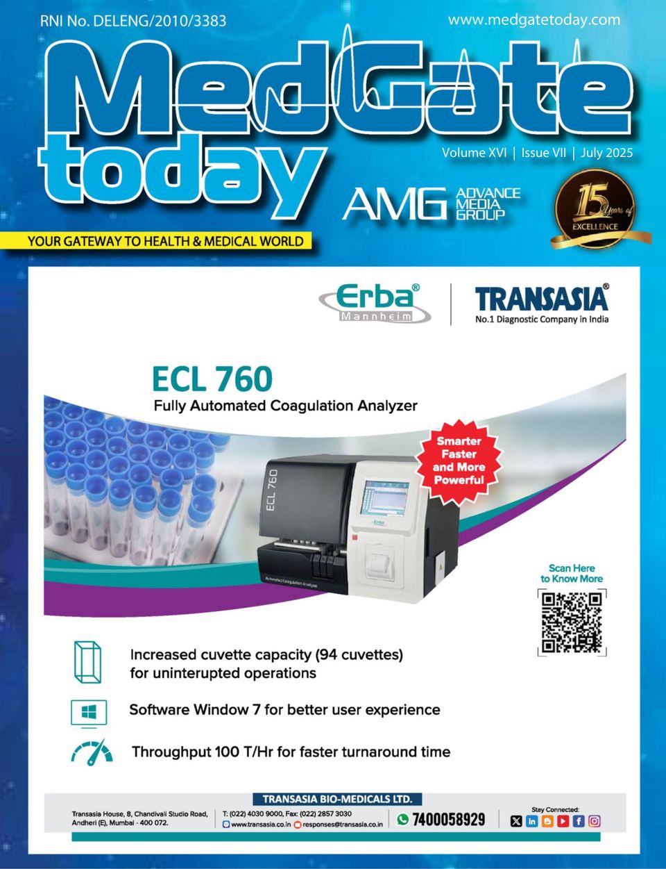 Get digital access to Medgate Today Magazine | Magzter.com