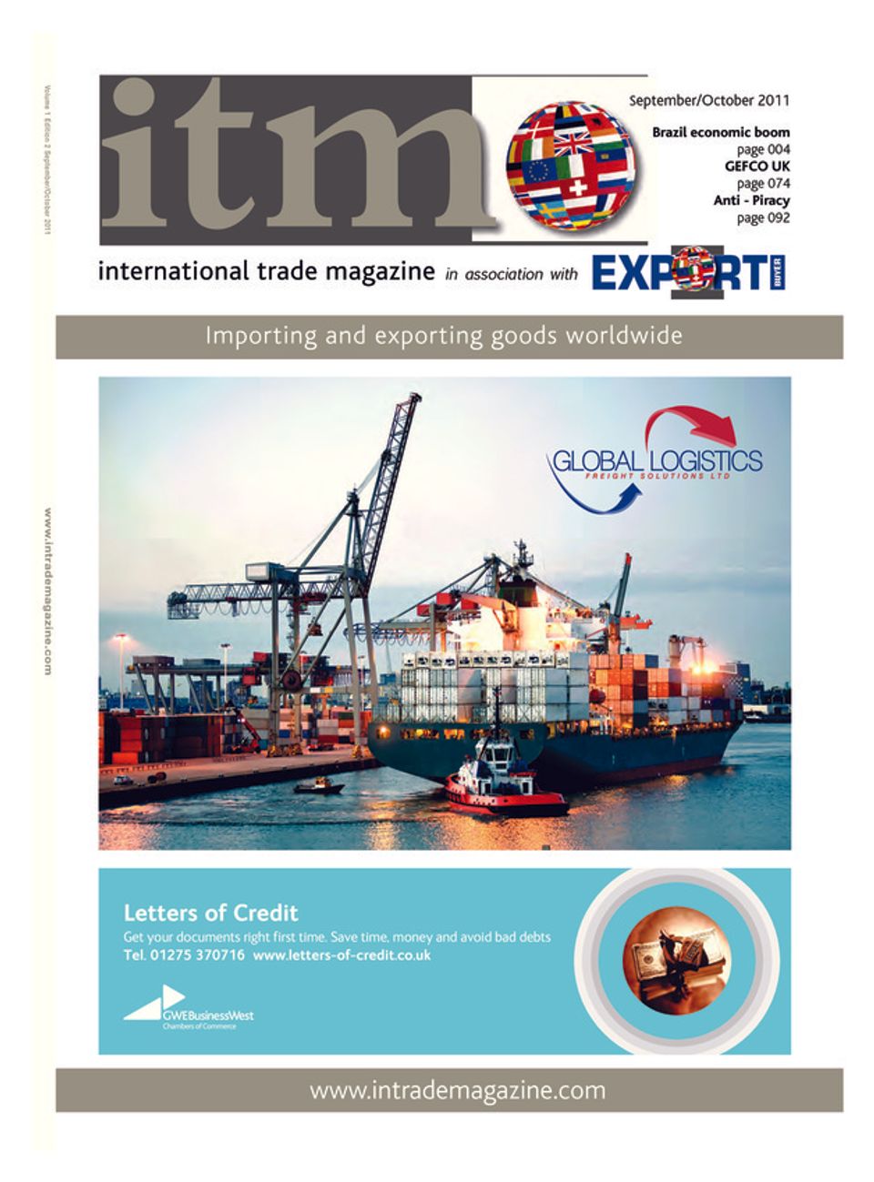 Get digital access to International Trade Magazine - Sep - Oct 2011 ...