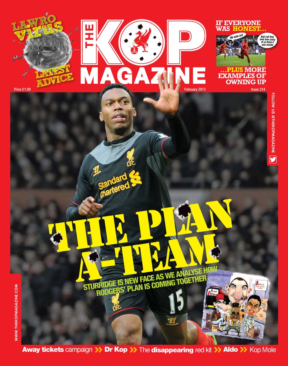 Get digital access to The Kop Magazine - February 2013 issue | Magzter.com