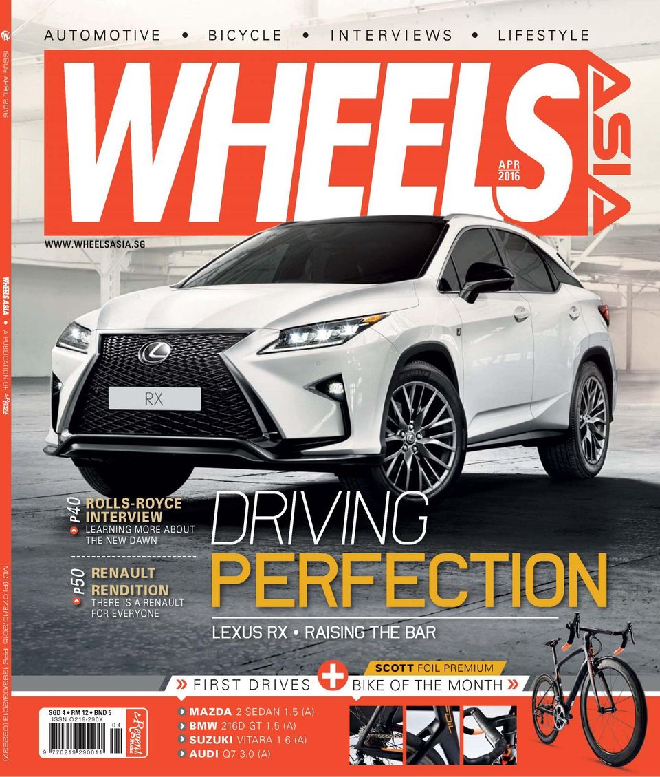 Get digital access to Wheels Asia - April 2016 issue | Magzter.com