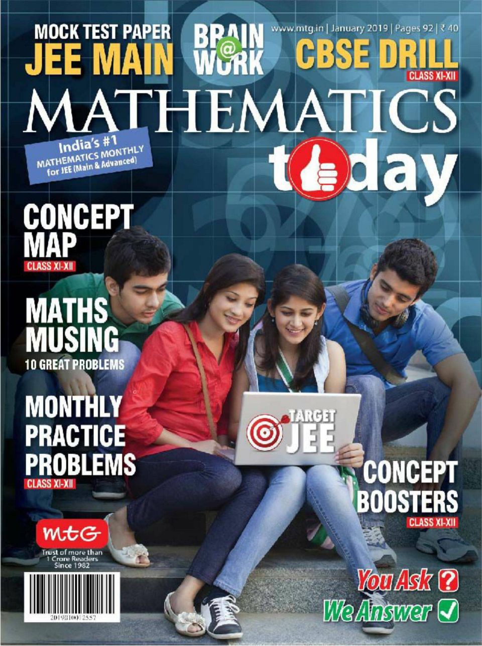 Get digital access to Mathematics Today - January 2019 issue | Magzter.com