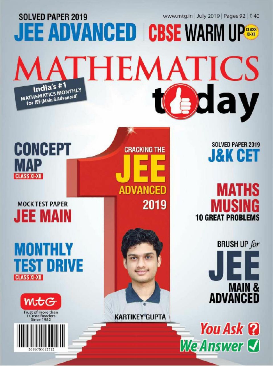 Get digital access to Mathematics Today - July 2019 issue | Magzter.com