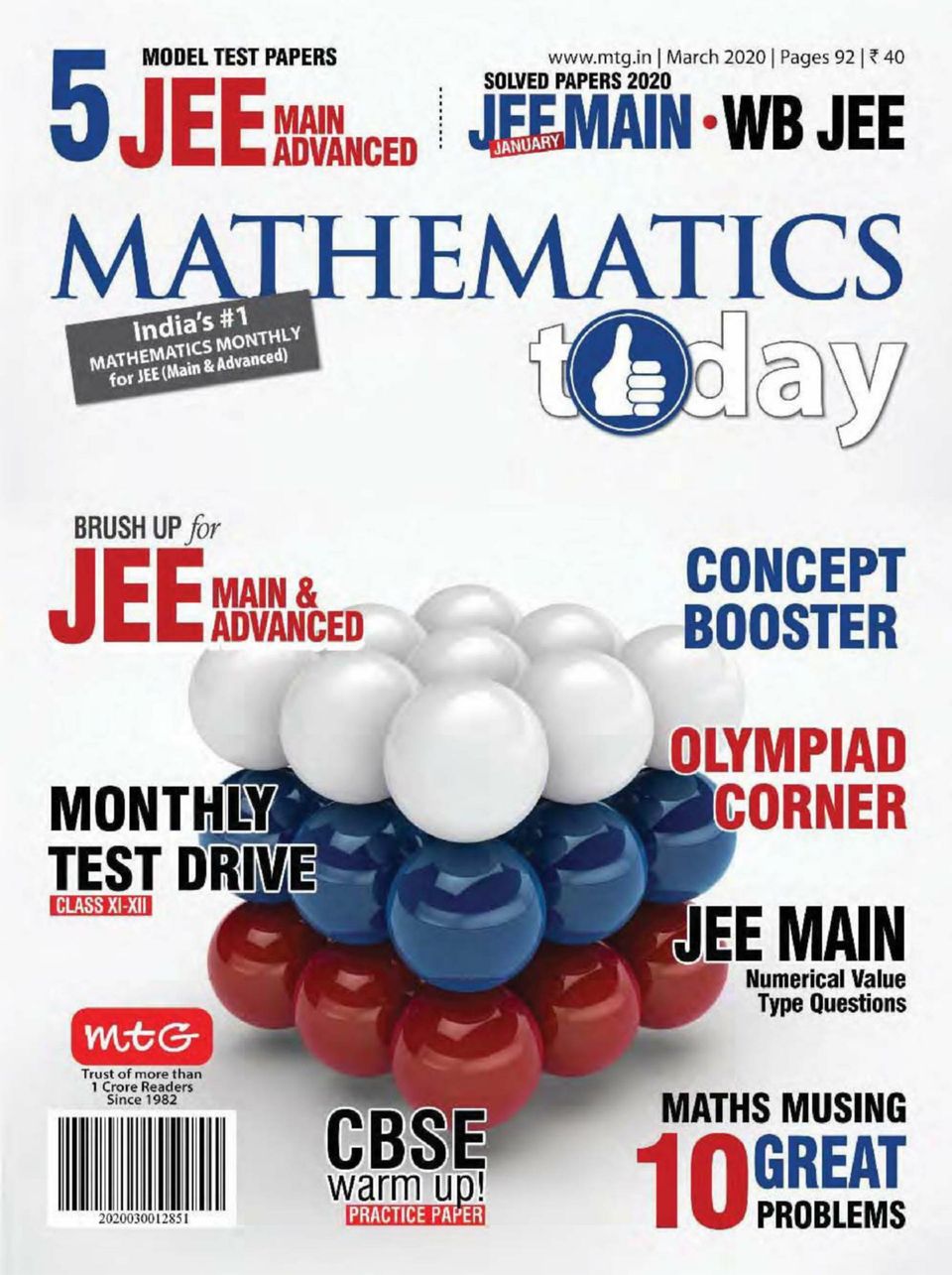 Get digital access to Mathematics Today - March 2020 issue | Magzter.com