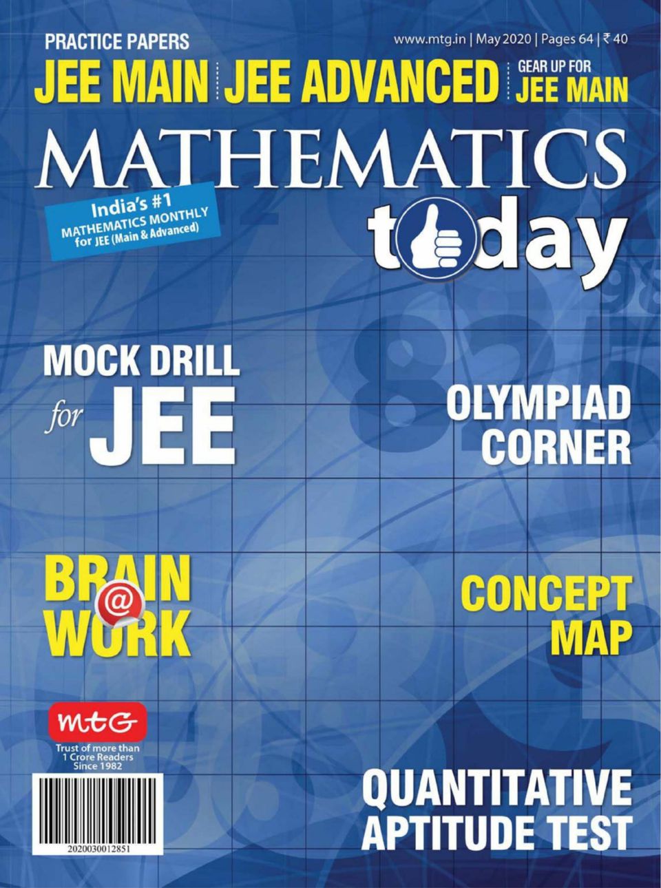 Get digital access to Mathematics Today - May 2020 issue | Magzter.com