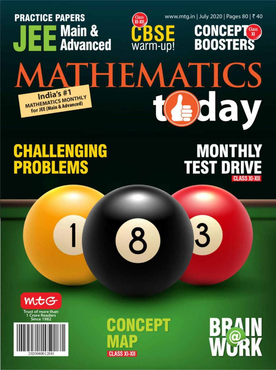 Get digital access to Mathematics Today - July 2020 issue | Magzter.com