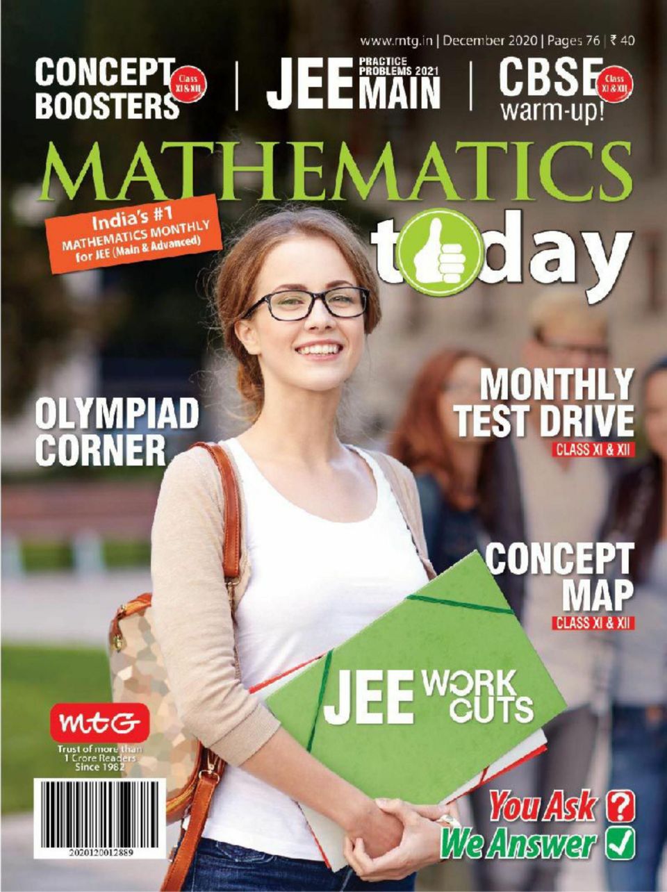 Get digital access to Mathematics Today - December 2020 issue | Magzter.com