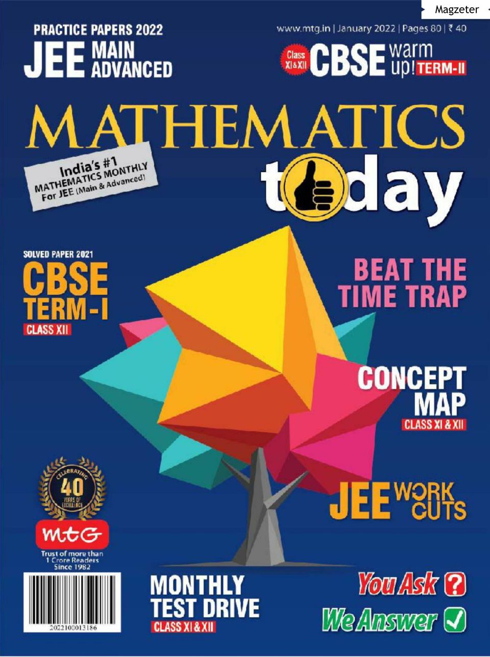 Mathematics Today-January 2022 Magazine - Get your Digital Subscription