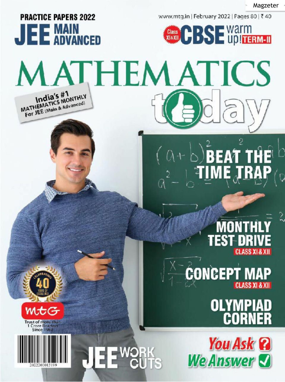 Get digital access to Mathematics Today - February 2022 issue | Magzter.com