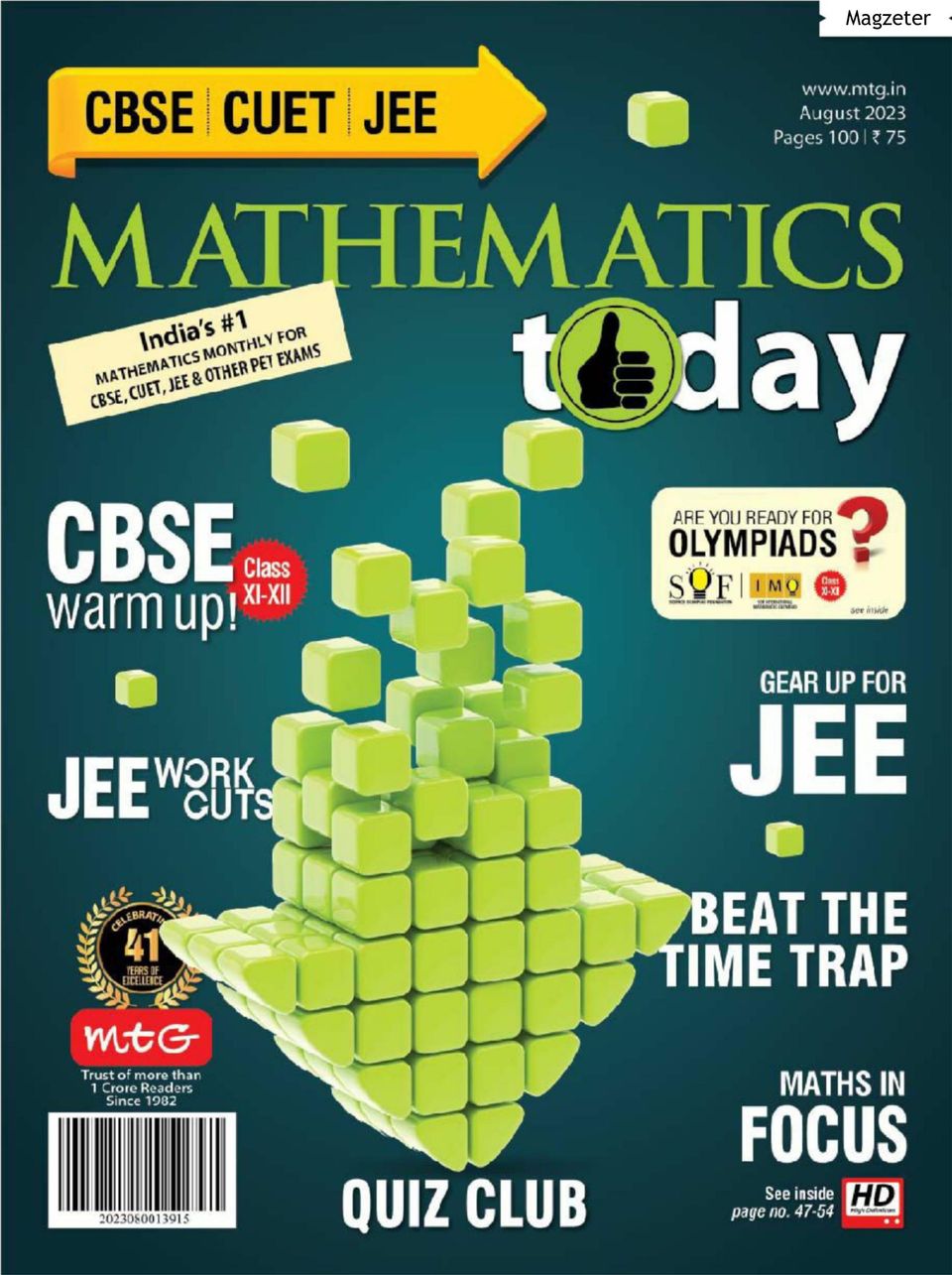 Mathematics Today Magazine - Get your Digital Subscription