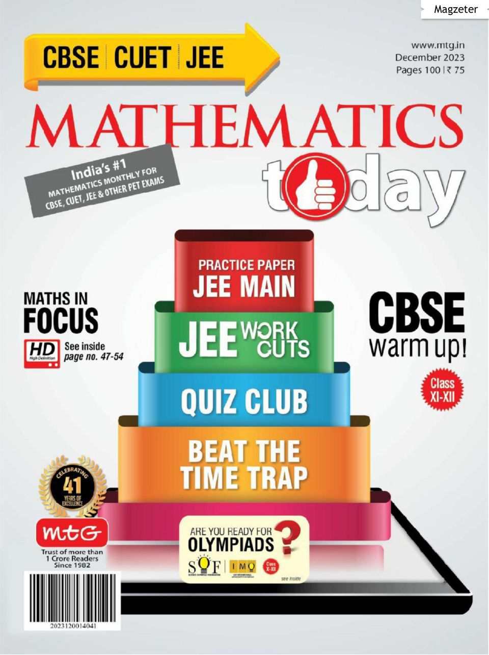 Mathematics Today Magazine - Get your Digital Subscription