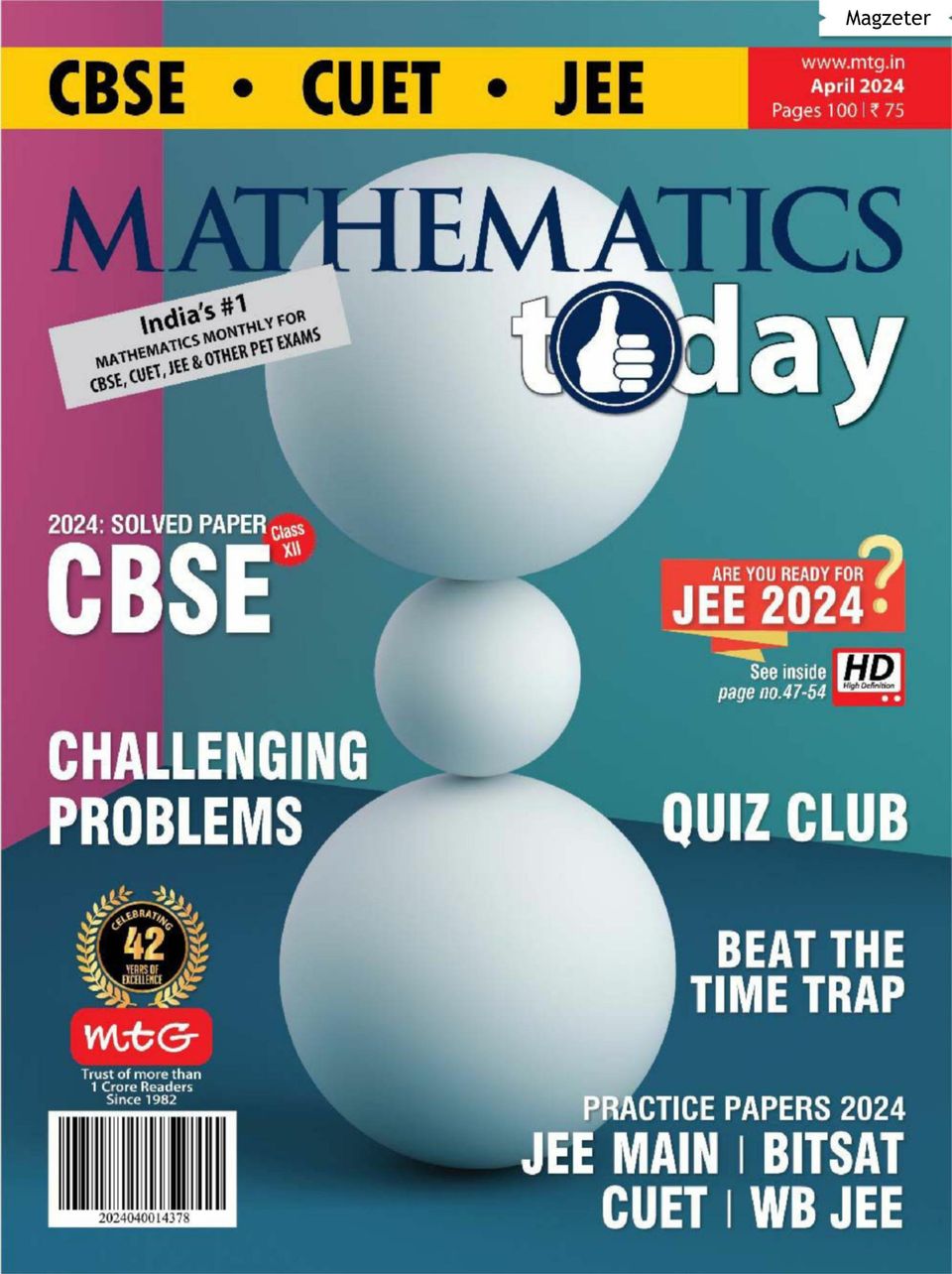 Mathematics Today Magazine - Get your Digital Subscription