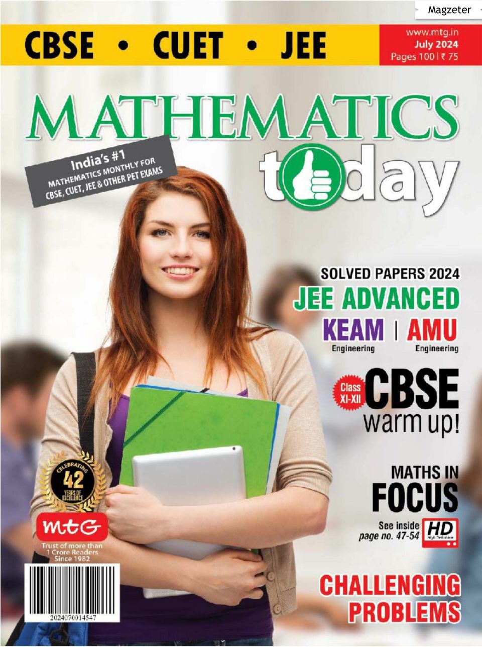 Mathematics Today Magazine - Get your Digital Subscription