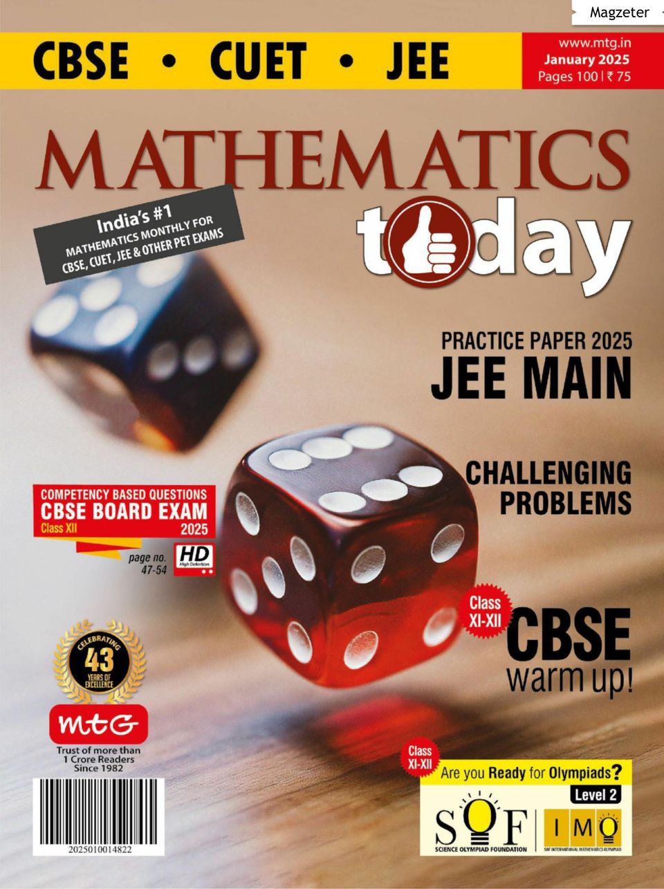 Get digital access to Mathematics Today Magazine | Magzter.com