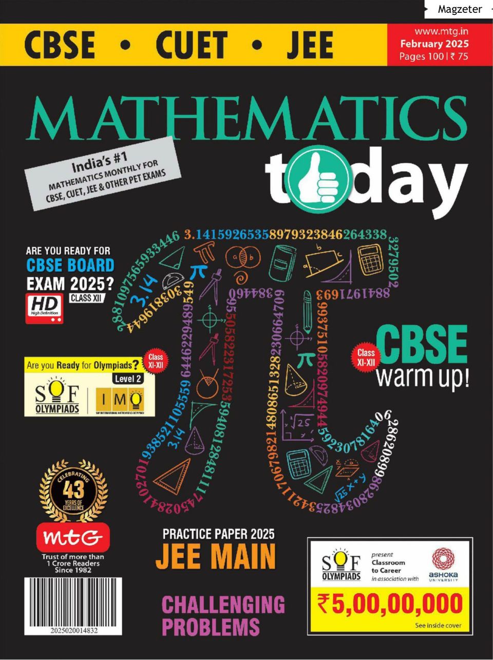 Get digital access to Mathematics Today Magazine | Magzter.com
