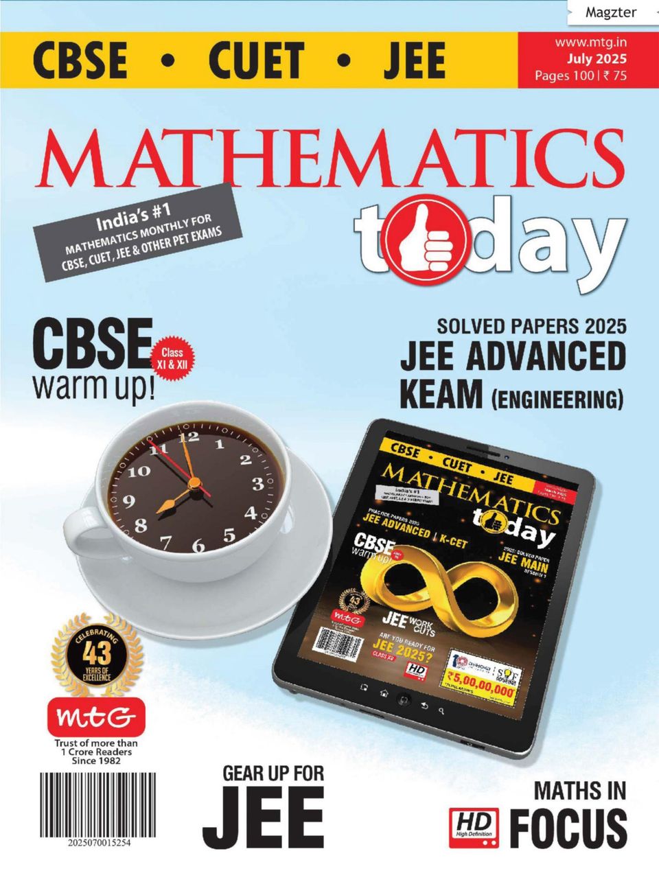 Get digital access to Mathematics Today Magazine | Magzter.com