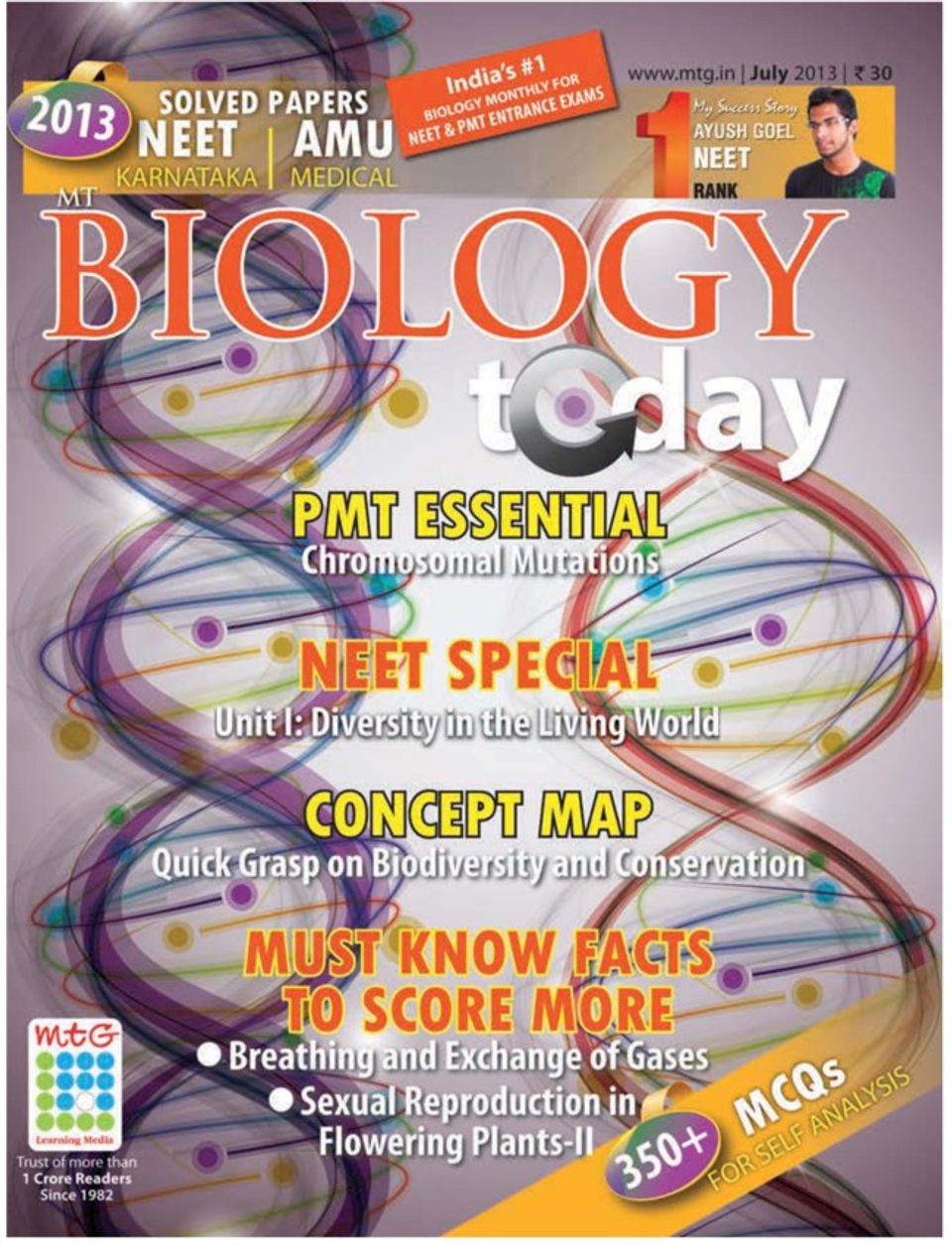 Get digital access to Biology Today - July 2013 issue | Magzter.com