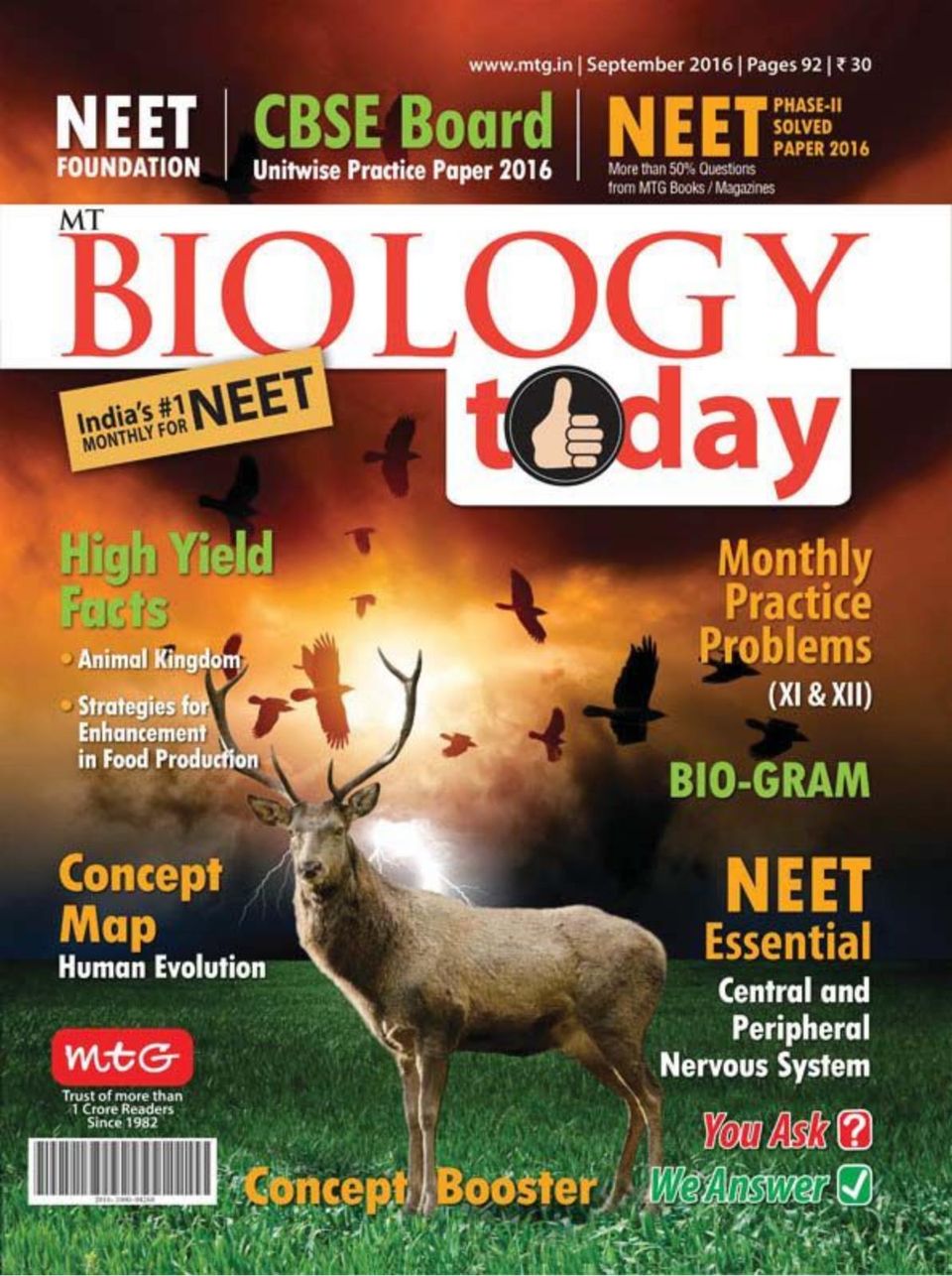 Get digital access to Biology Today - September 2016 issue | Magzter.com