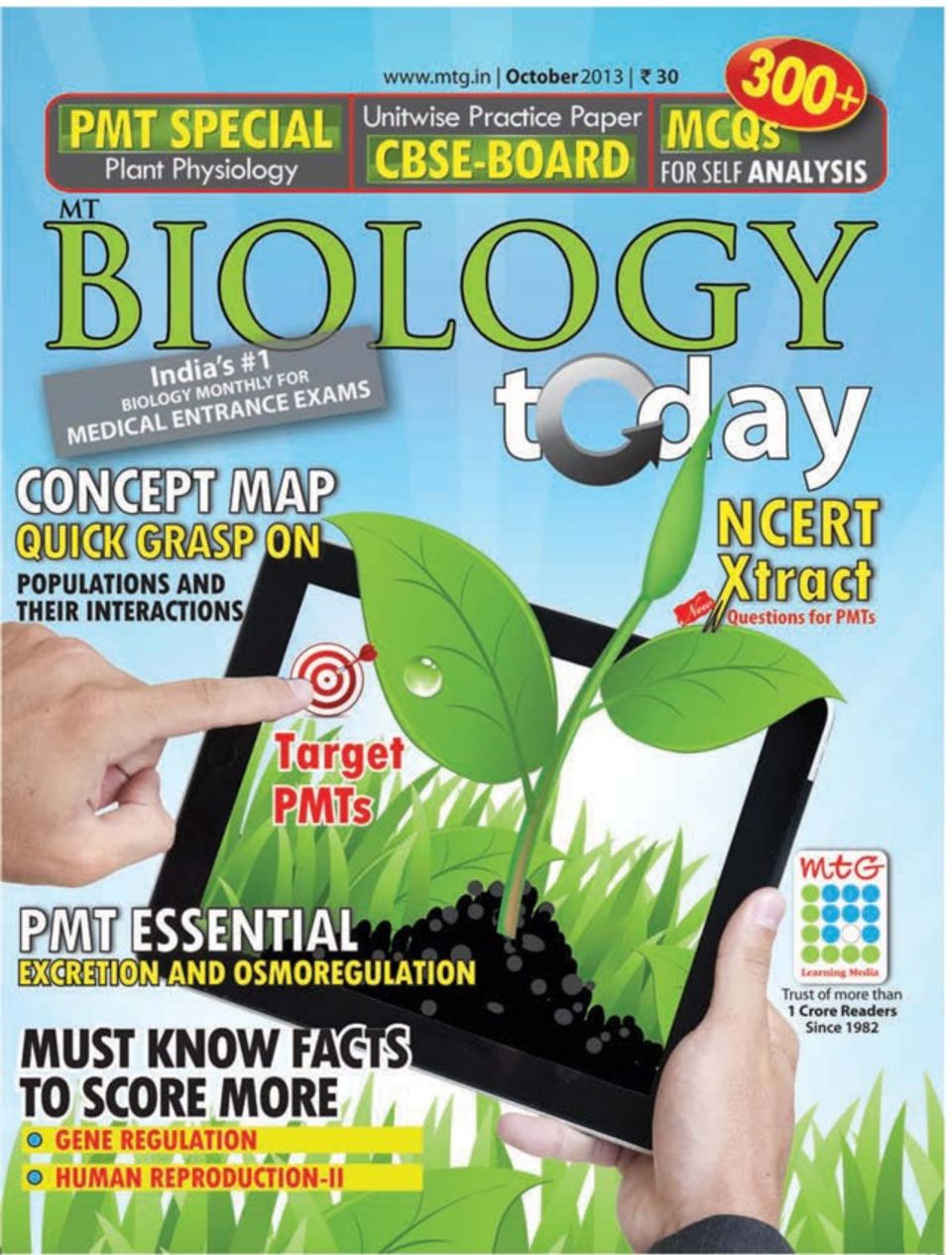 Get digital access to Biology Today - October 2013 issue | Magzter.com