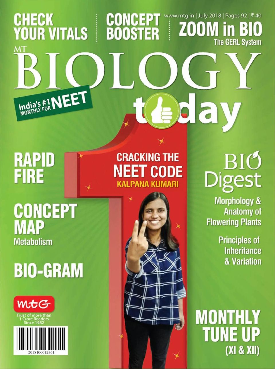 Get digital access to Biology Today - July 2018 issue | Magzter.com