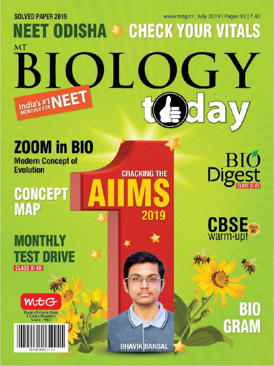 Get digital access to Biology Today - July 2019 issue | Magzter.com