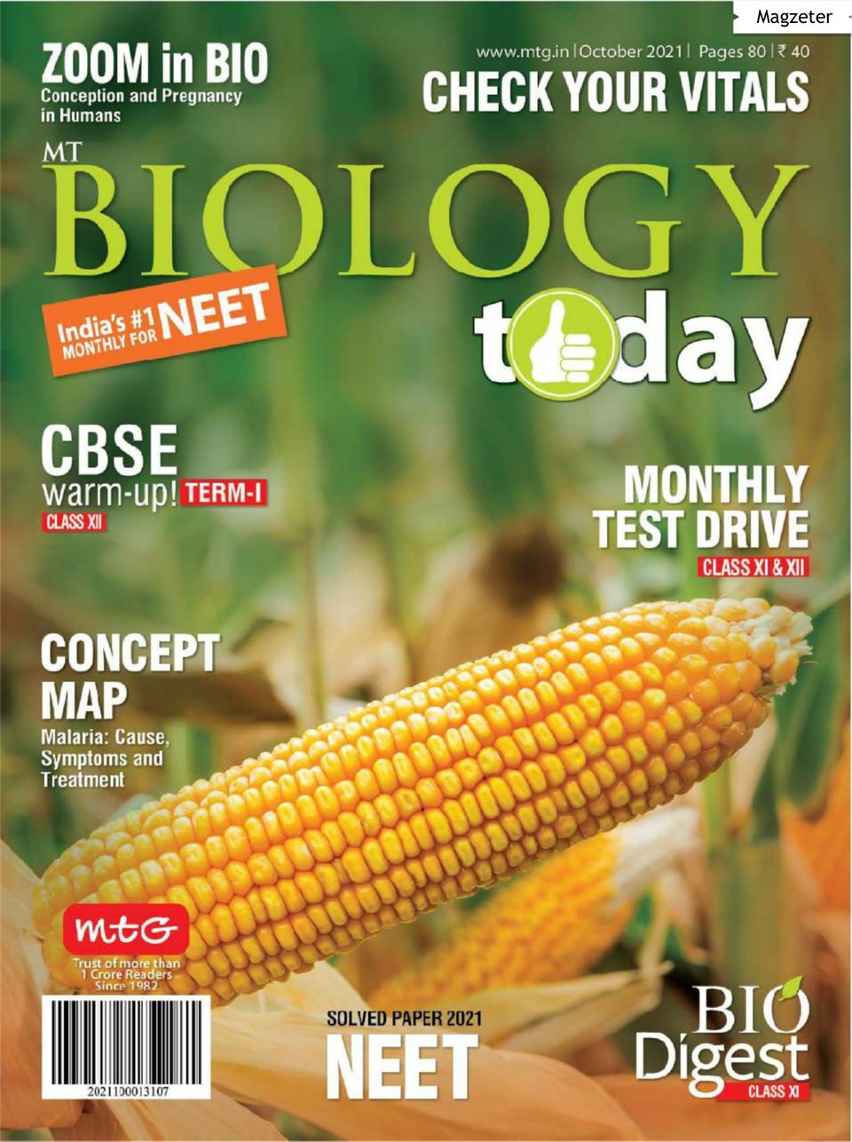 Get digital access to Biology Today - October 2021 issue | Magzter.com