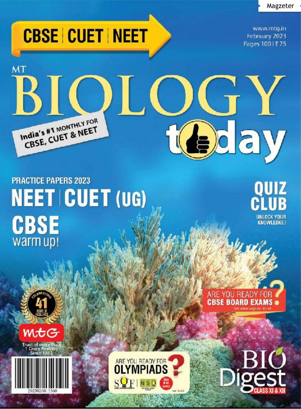 Biology Today Magazine - Get your Digital Subscription