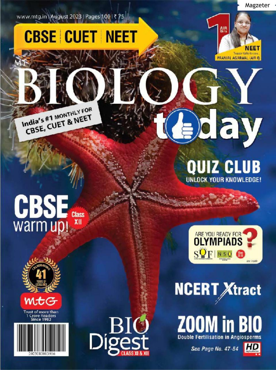 Biology Today Magazine - Get your Digital Subscription