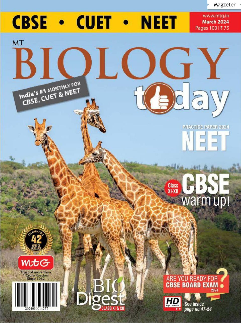Biology Today Magazine - Get your Digital Subscription
