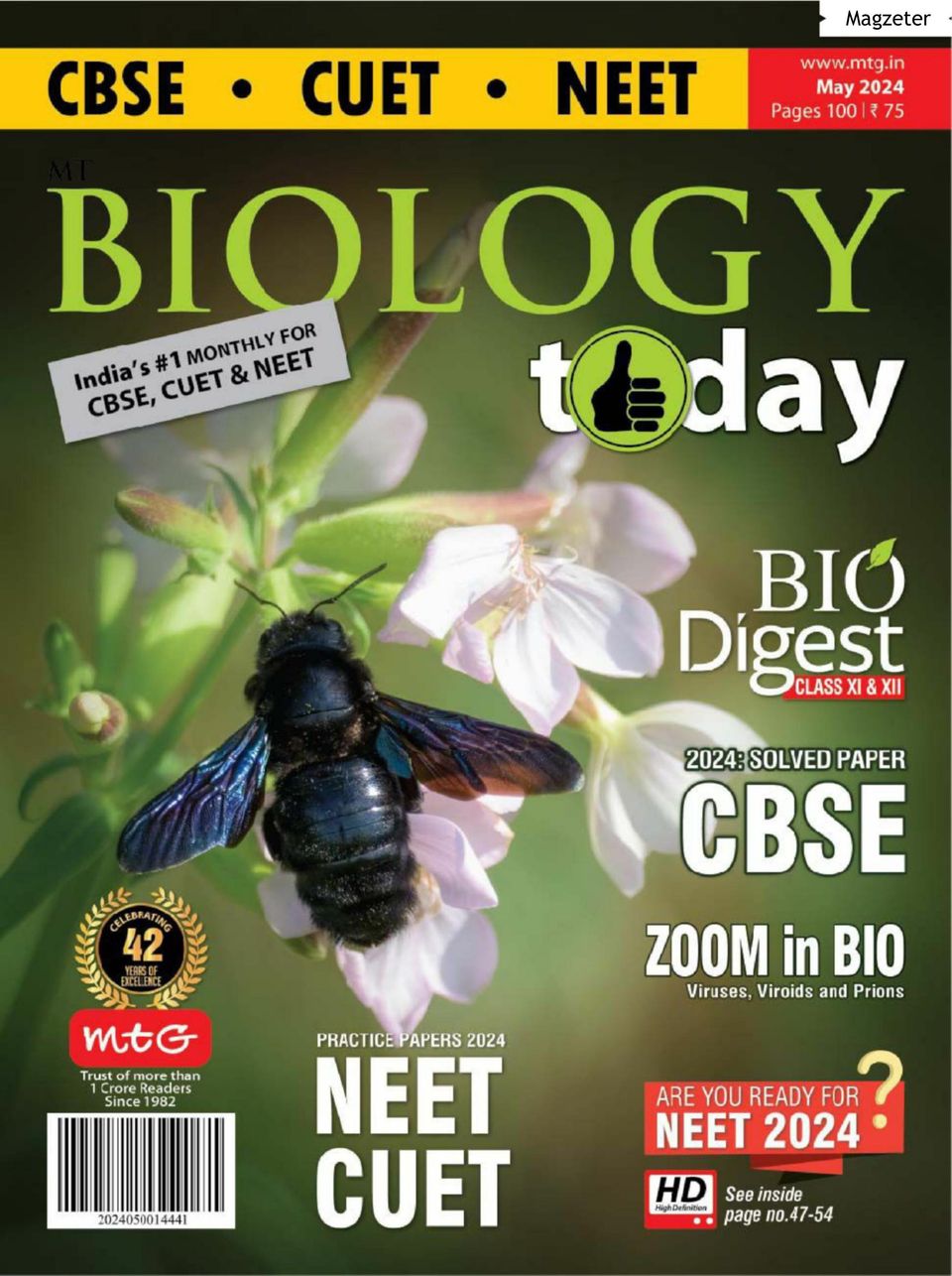 Biology Today Magazine - Get your Digital Subscription
