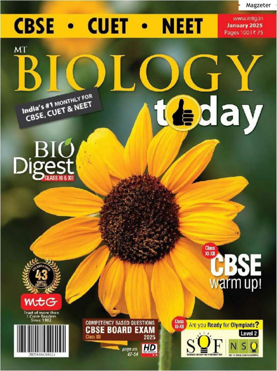 Get digital access to Biology Today Magazine | Magzter.com