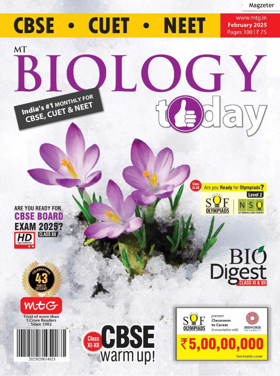 Get digital access to Biology Today Magazine | Magzter.com