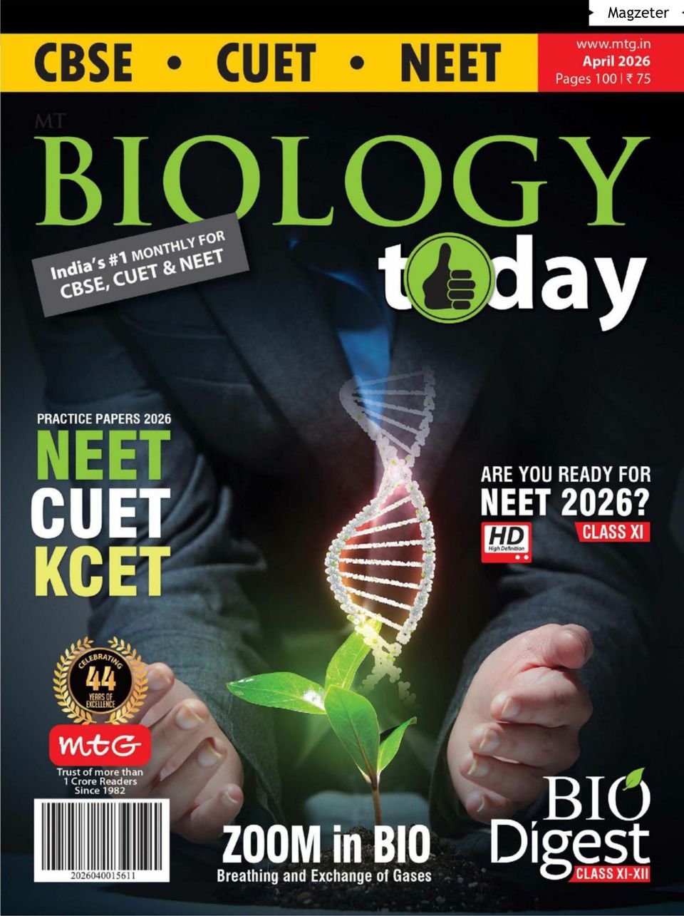 Get digital access to Biology Today - April 2026 issue | Magzter.com