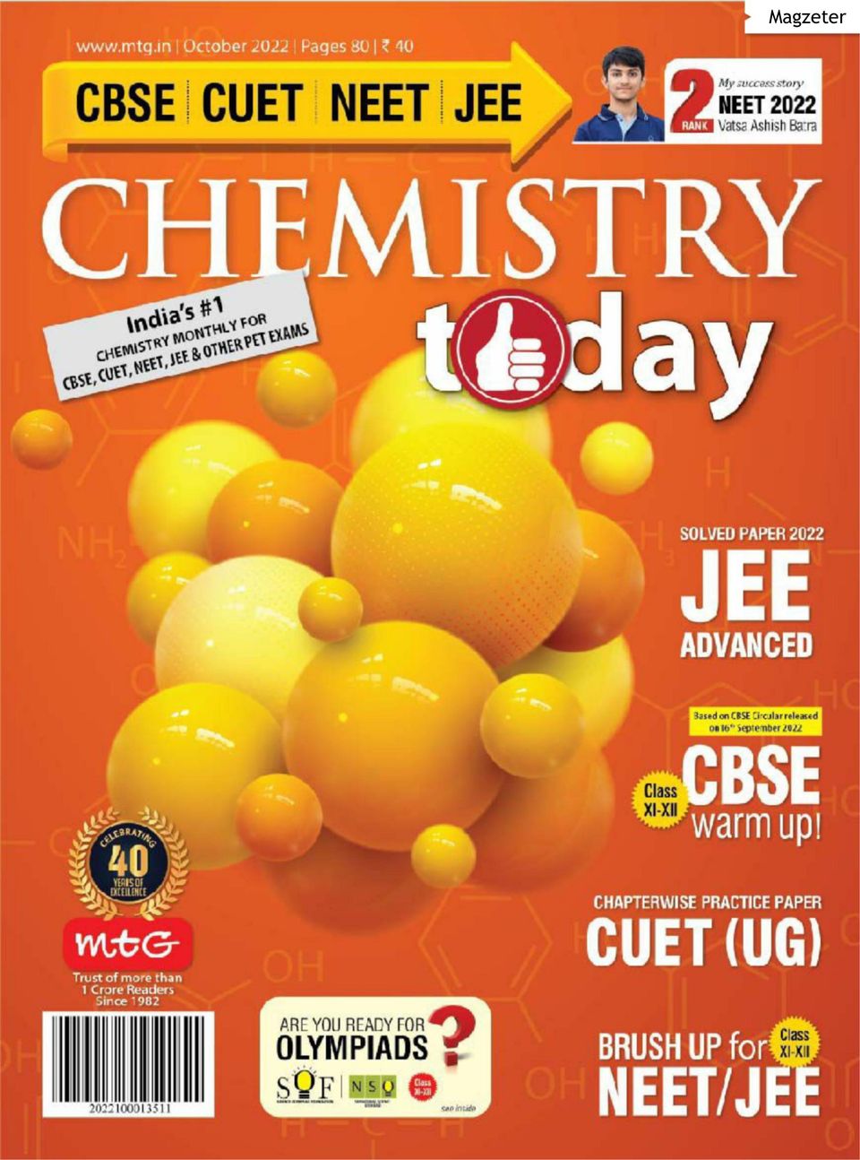 Chemistry Today Magazine - Get your Digital Subscription