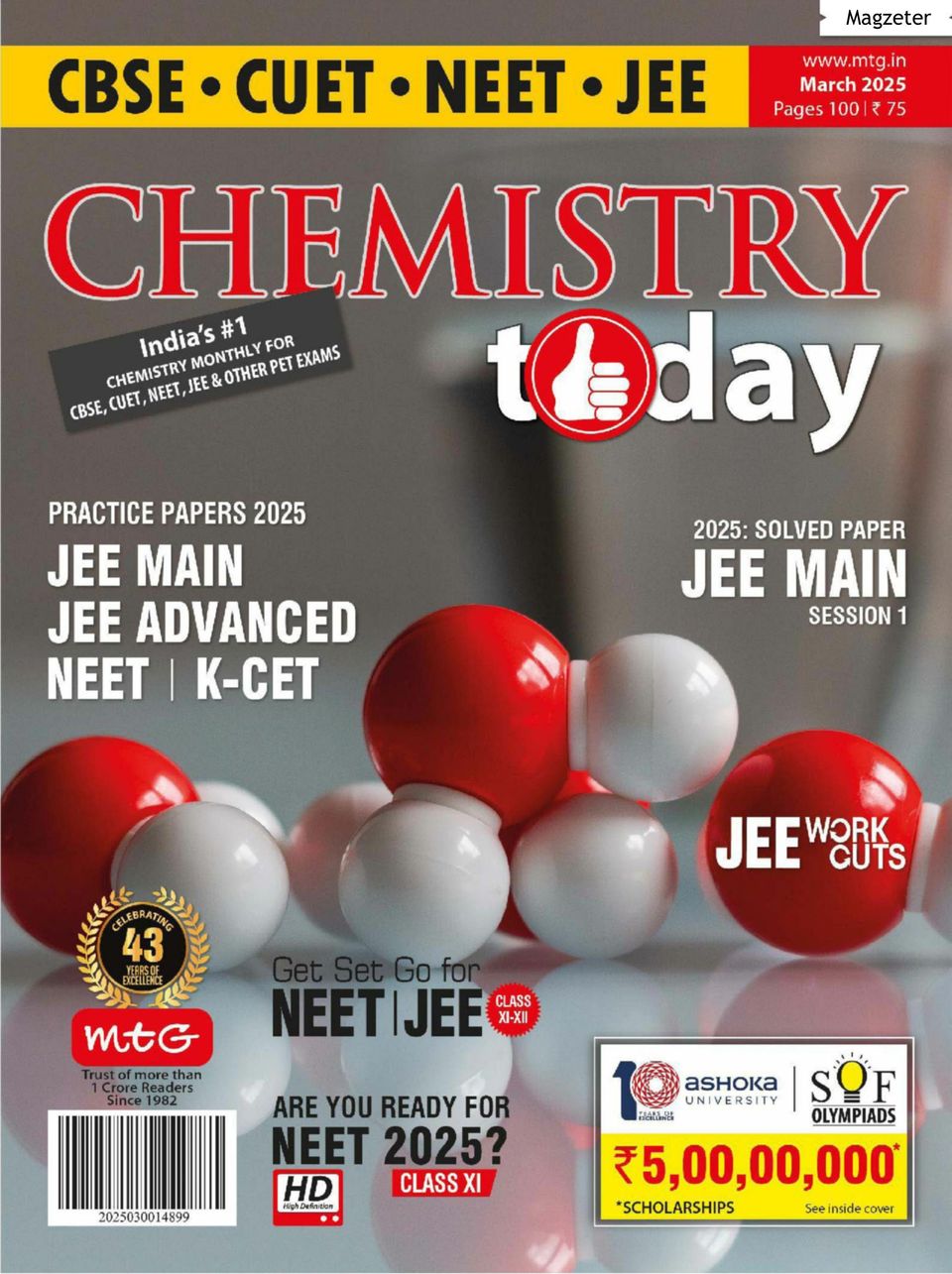 Get digital access to Chemistry Today - March 2025 issue | Magzter.com