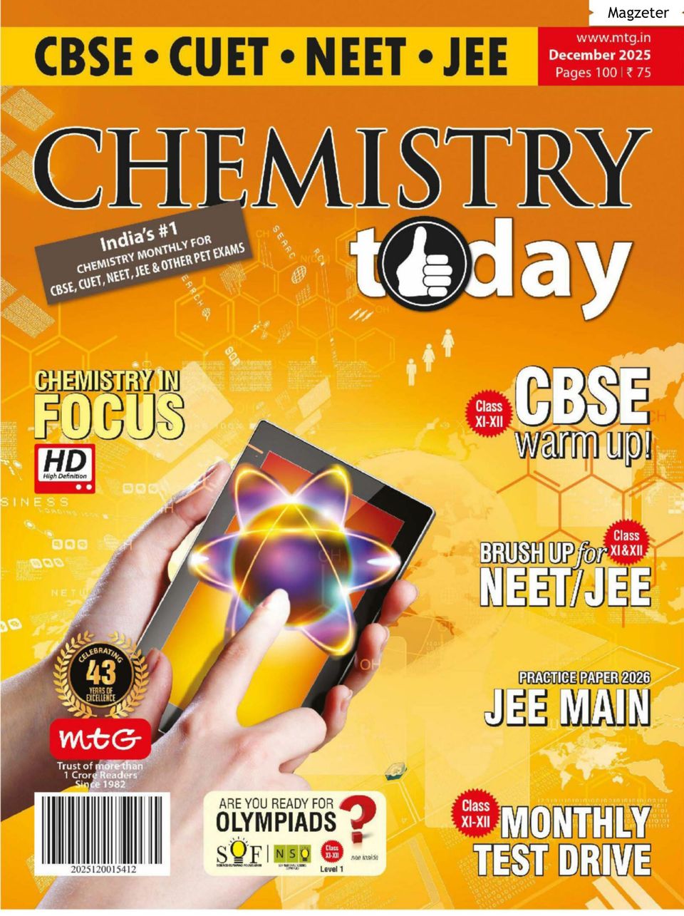 Get digital access to Chemistry Today Magazine | Magzter.com