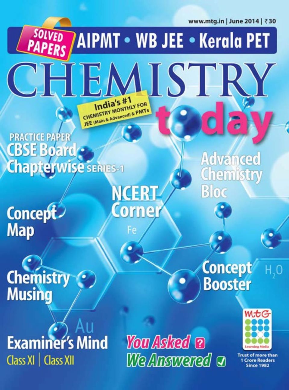 Get digital access to Chemistry Today - June 2014 issue | Magzter.com