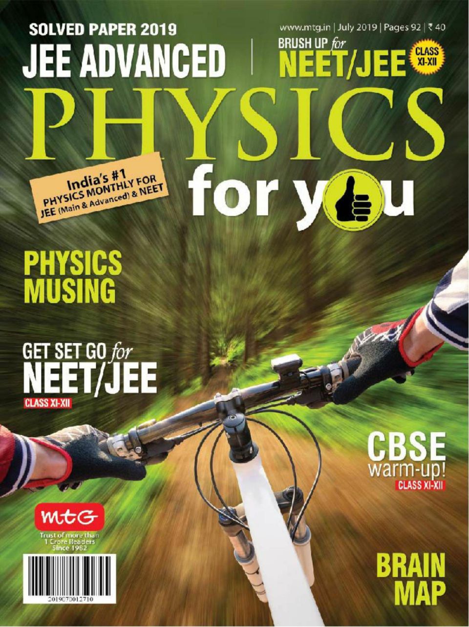 Get digital access to Physics For You - July 2019 issue | Magzter.com