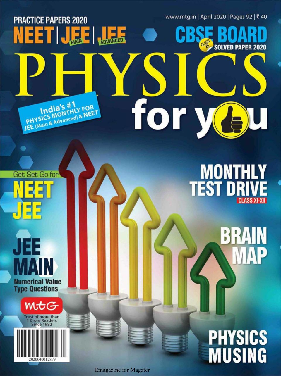 Physics For You Magazine - Get your Digital Subscription