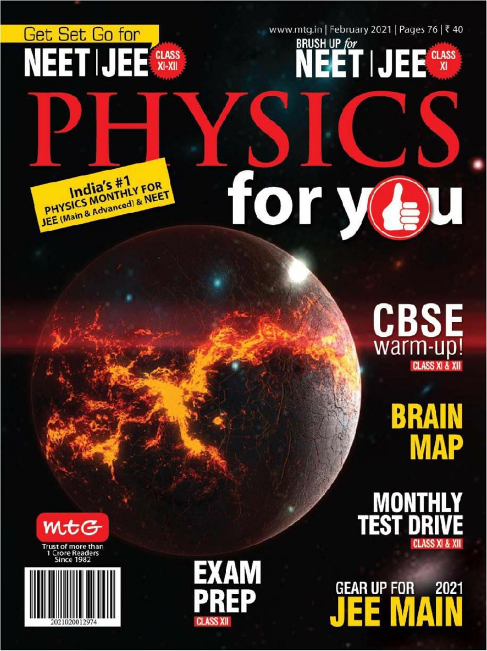 Get digital access to Physics For You - February 2021 issue | Magzter.com