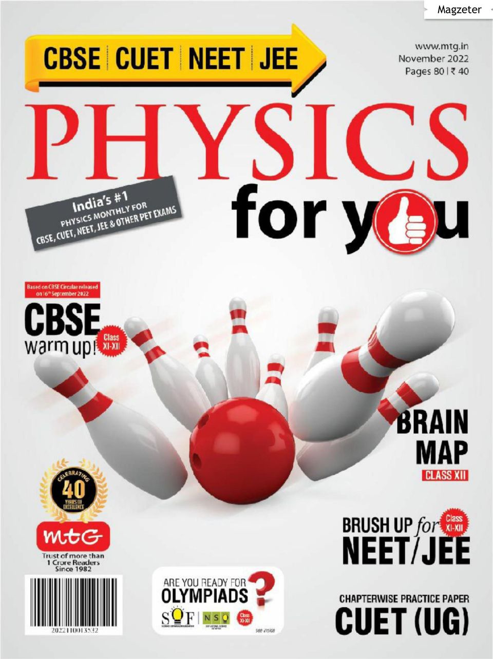 Physics For You Magazine - Get your Digital Subscription