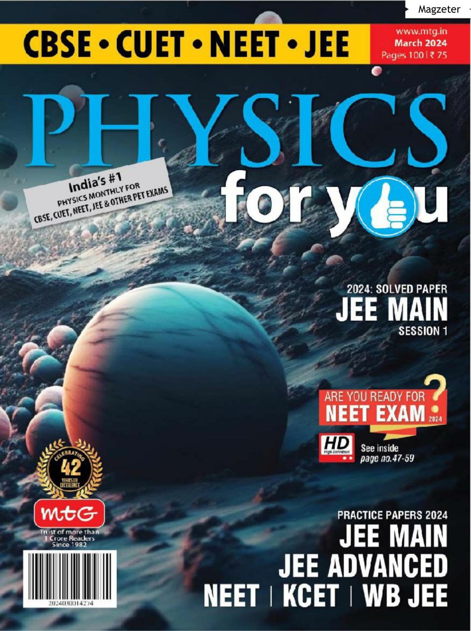Physics For You Magazine - Get your Digital Subscription
