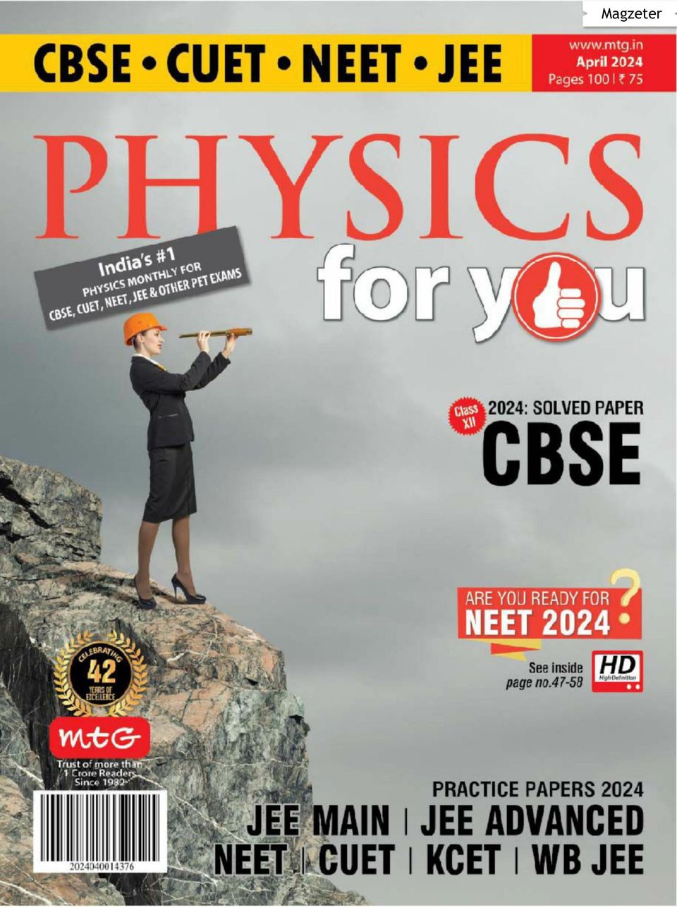 Physics For You Magazine - Get your Digital Subscription