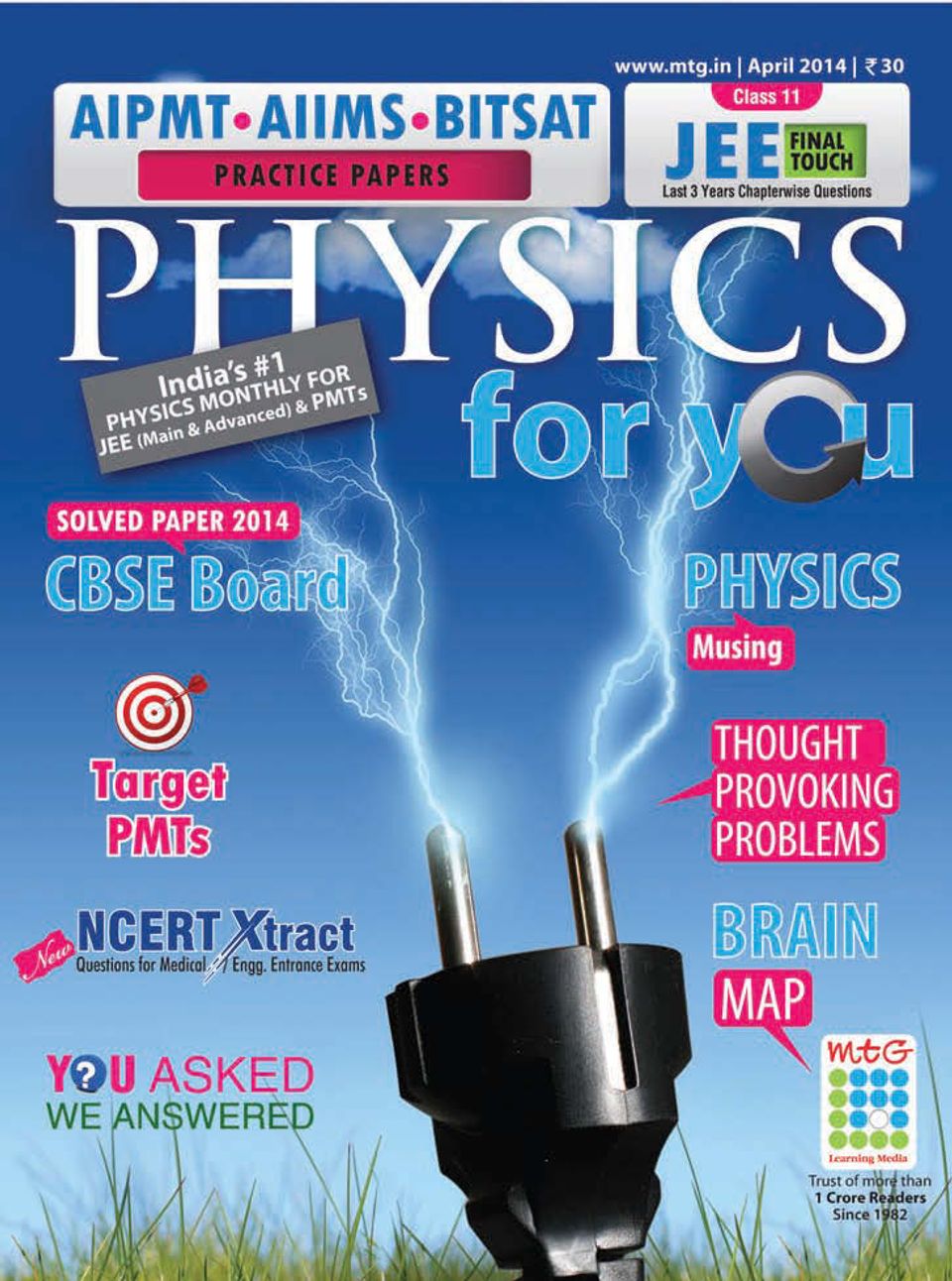 Get digital access to Physics For You - April 2014 issue | Magzter.com