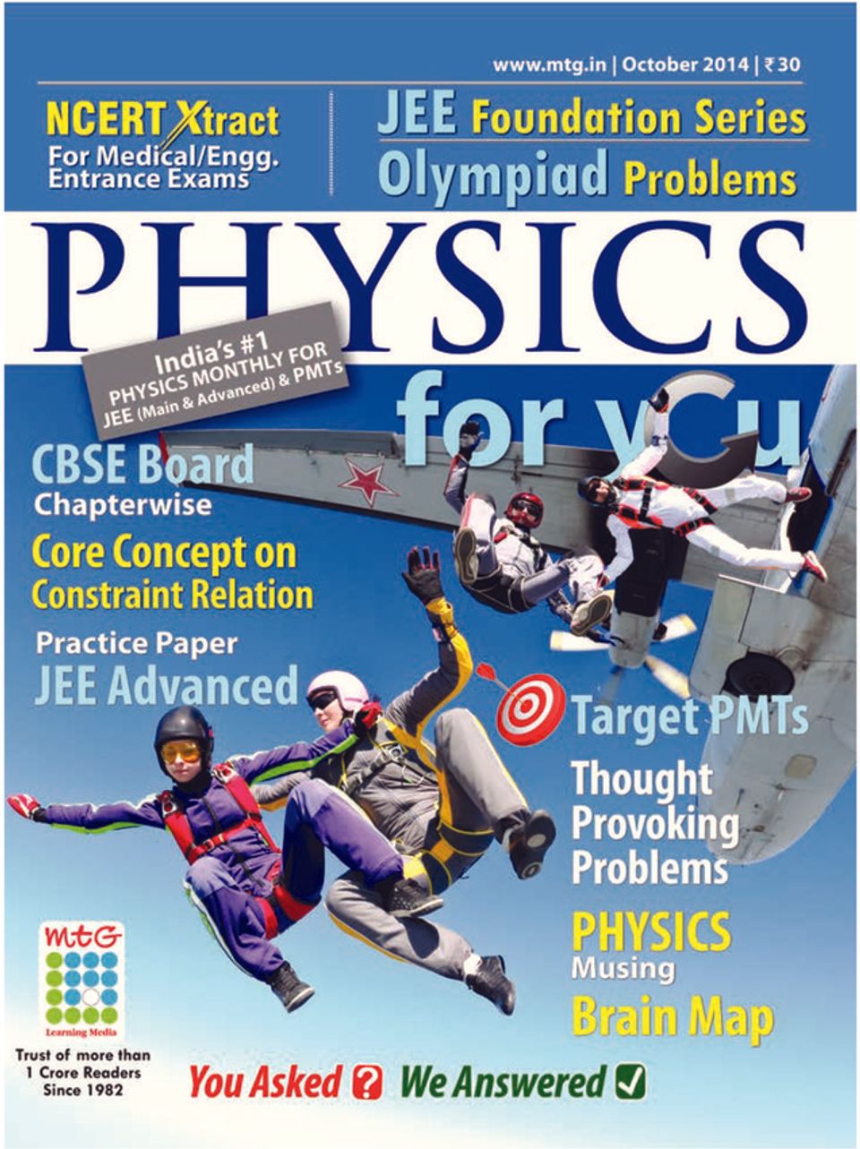 Get digital access to Physics For You - October 2014 issue | Magzter.com