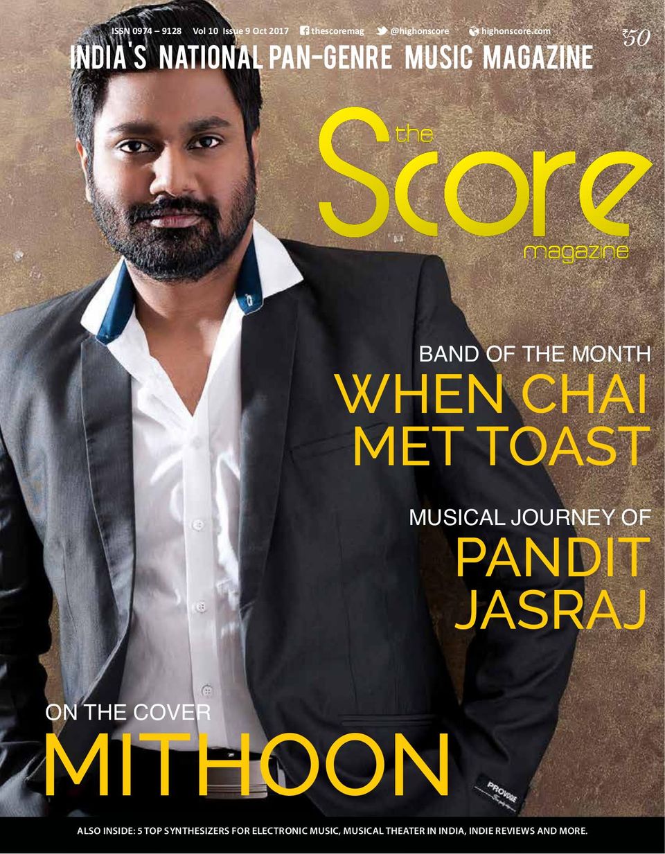 The Score Magazine-October 2017 Magazine - Get your Digital Subscription