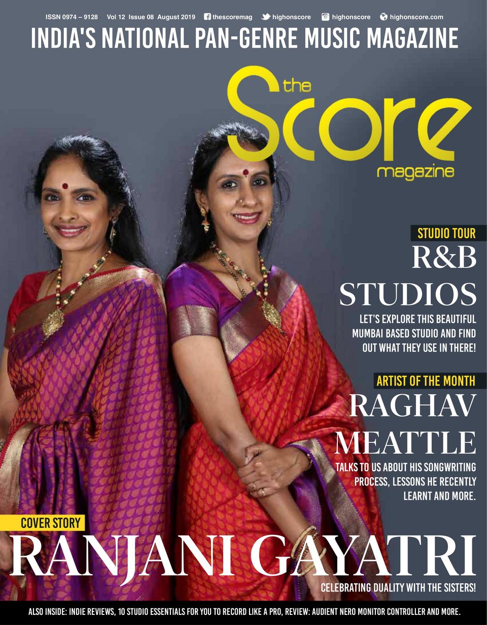 The Score Magazine-August 2019 Magazine - Get your Digital Subscription