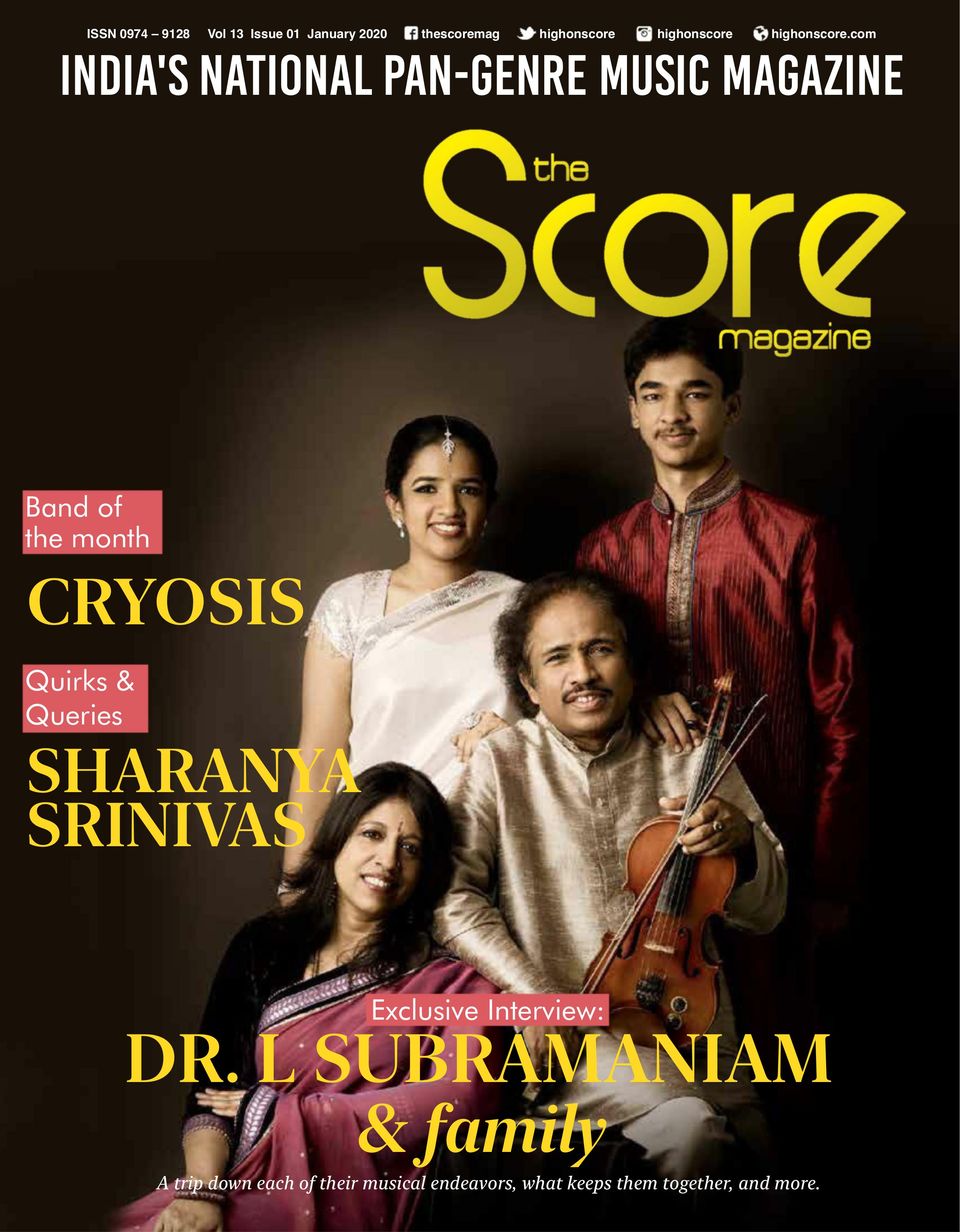 Get digital access to The Score Magazine - January 2020 issue | Magzter.com