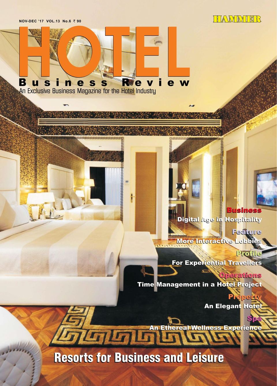 Hotel Business Review-November - December 2017 Magazine
